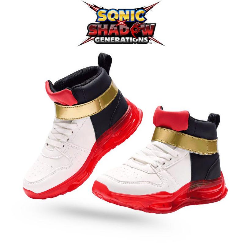 Shadow Shoes Men Unisex Adult Kids Sonic Speed Shoes Custom Cosplay ...