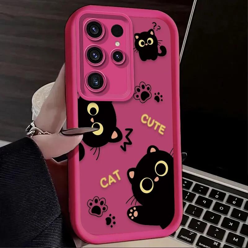 Cute Cat Phone Case - Etsy