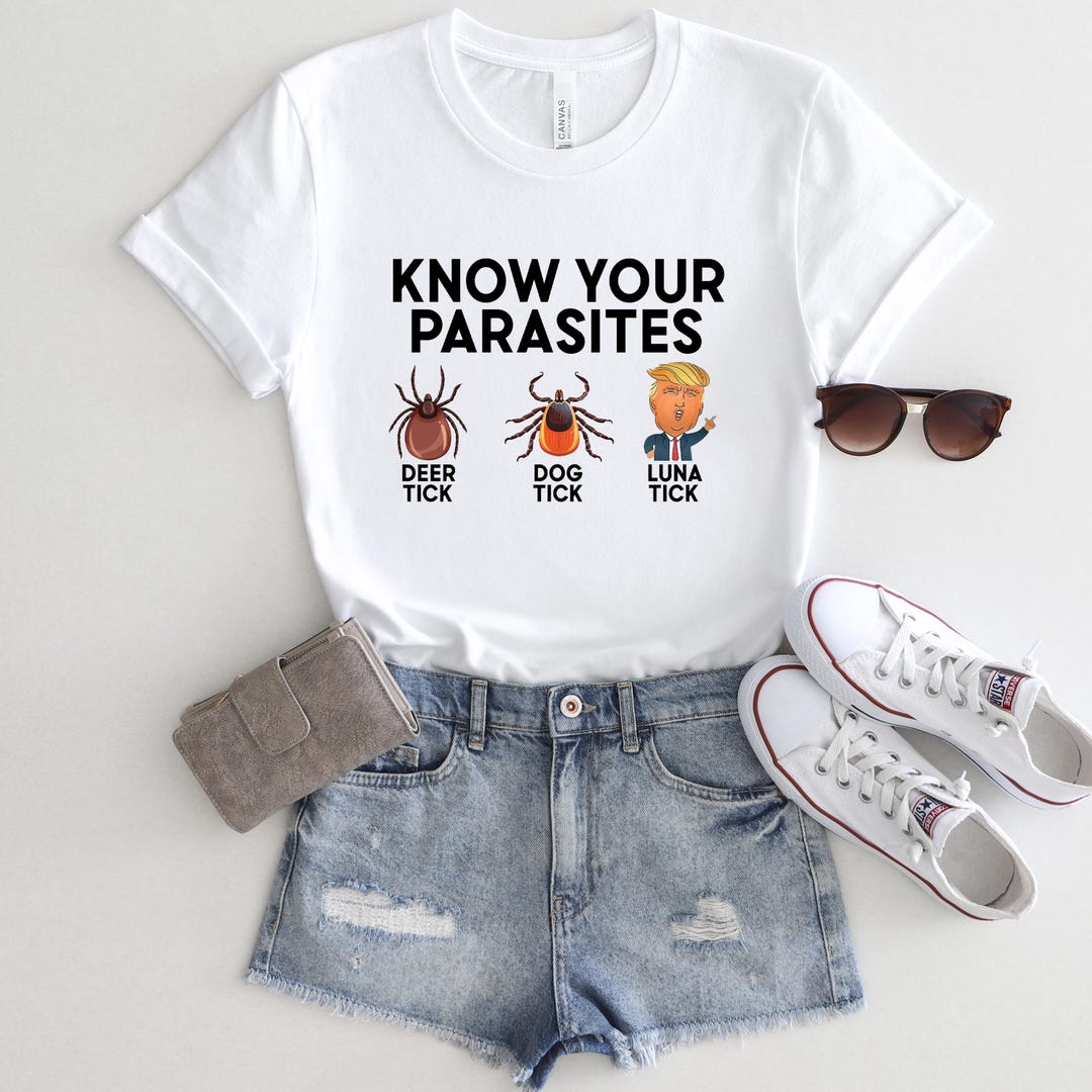 Know Your Parasites Shirt, Anti Trump Shirt, Protest Shirt, Funny Trump ...