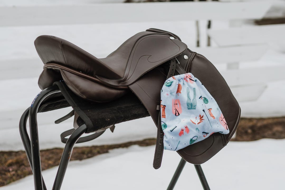 Minky Stirrup Covers: Horse Themed Elastic Cuff - Etsy