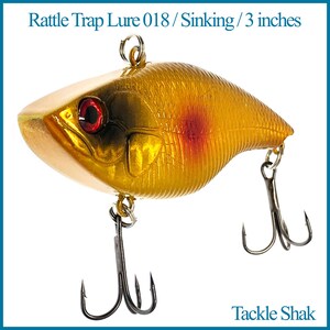 Rattle Trap Lipless Fishing Lure 018, Sinking, 3 Inches, Tackle Shak - Etsy