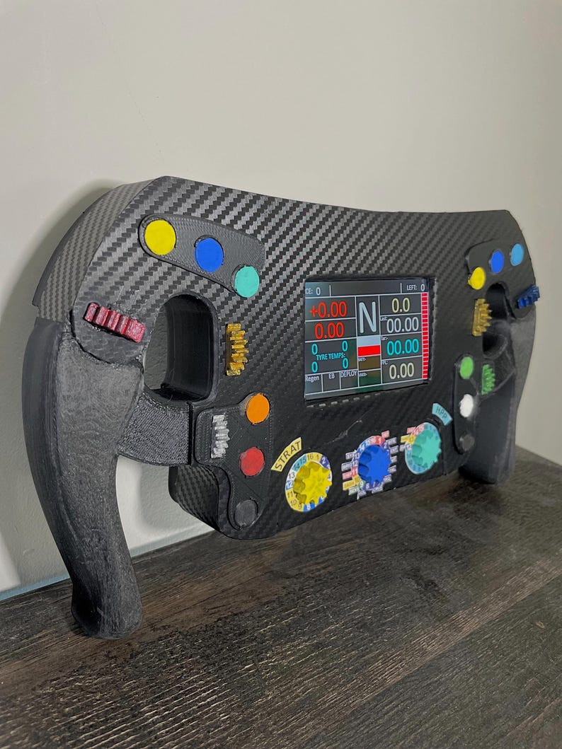 Mercedes W15 Formula 1 Wheel Mod: Logitech G920/923/29/27/25 Quick ...