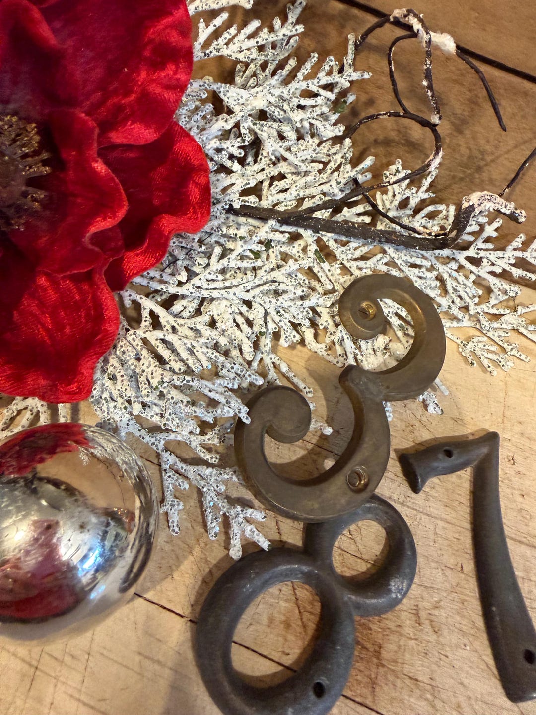 Vintage Metal Random House Numbers - Etsy