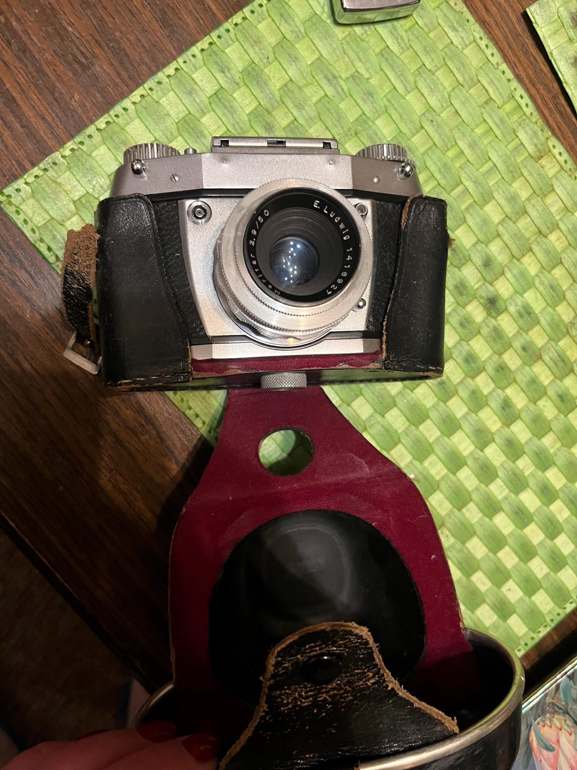 EXA Vintage German Camera Ludwig 50mm Lens With Case RARE Find - Etsy