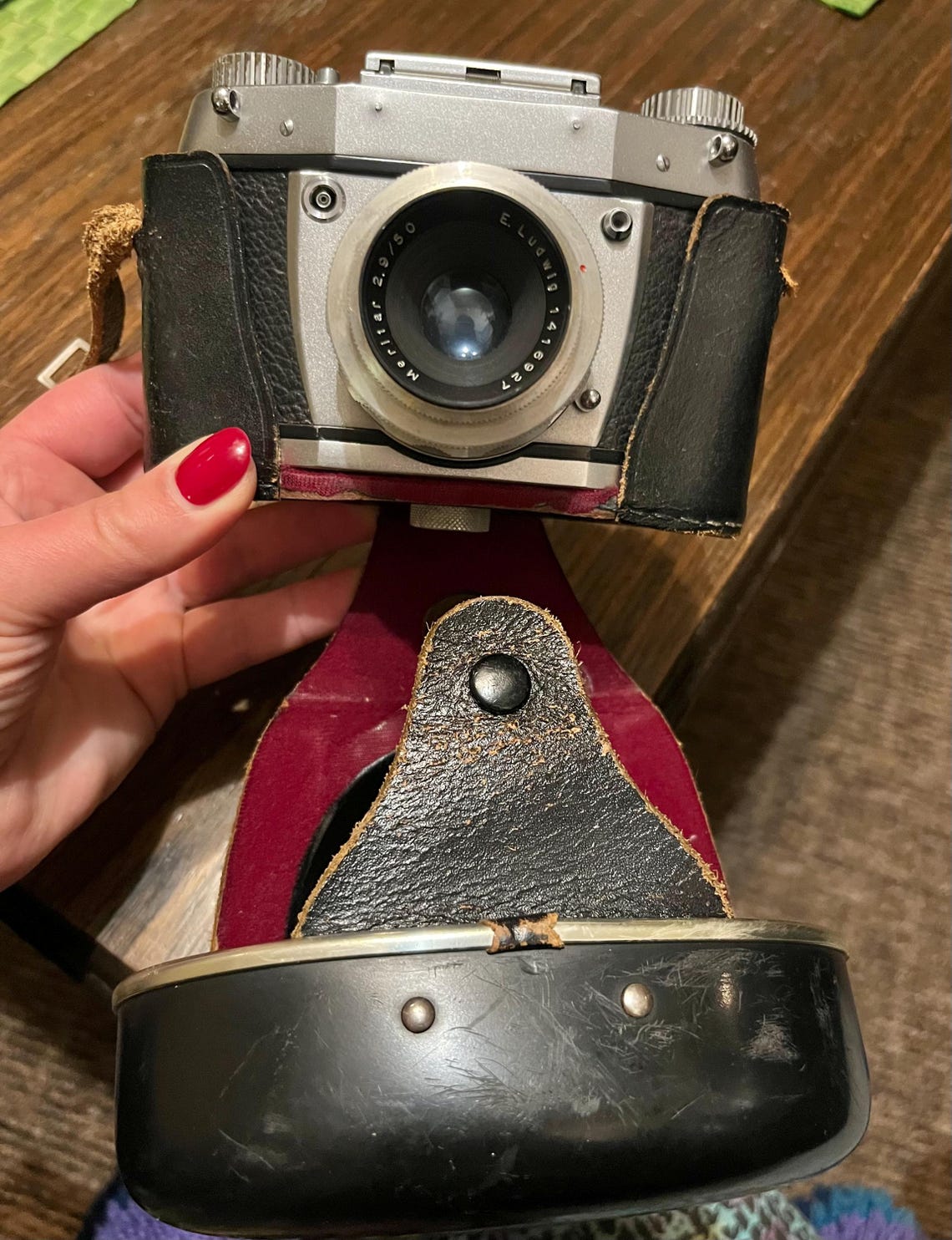 EXA Vintage German Camera Ludwig 50mm Lens With Case RARE Find - Etsy