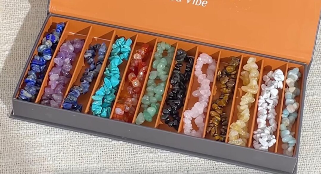 Mystery Crystal Bracelet Box (set of 10) - Etsy
