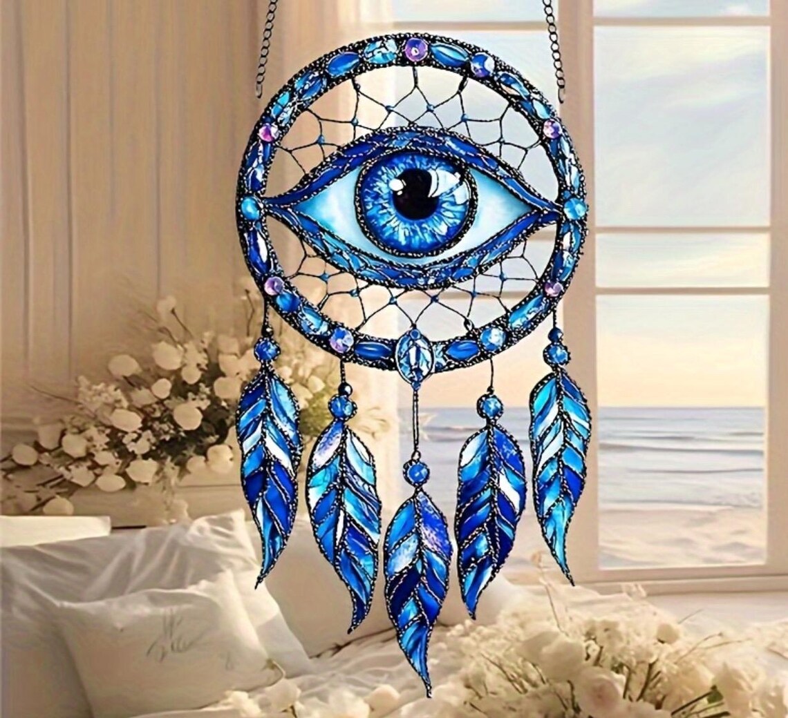 Evil Eye Dream Catcher - Etsy