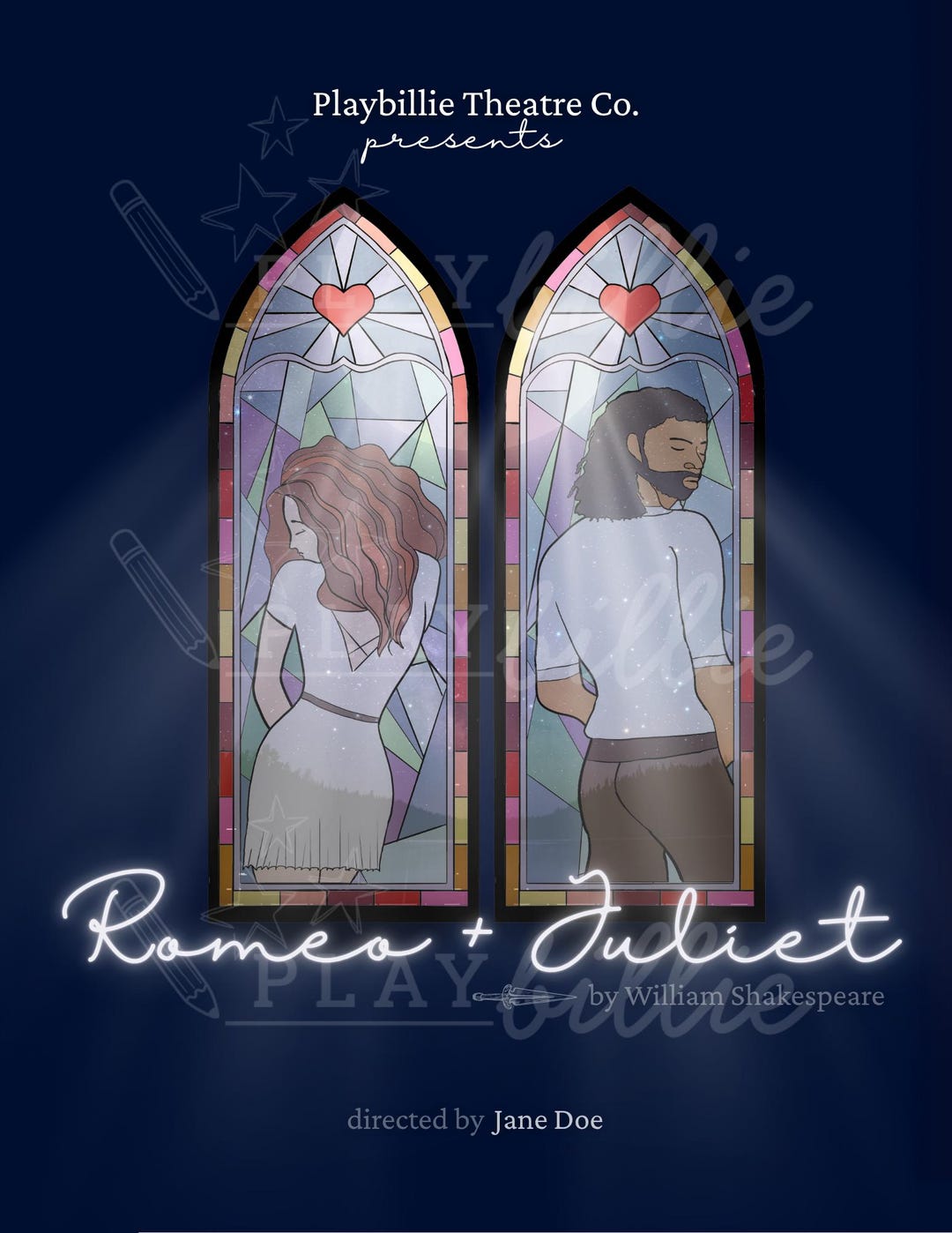 Romeo and Juliet Playbill & Poster - Etsy