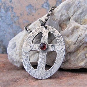 Secret Treasure Silver Coin Cross Pendant - Etsy