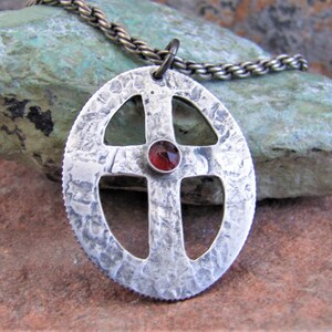 Secret Treasure Silver Coin Cross Pendant - Etsy