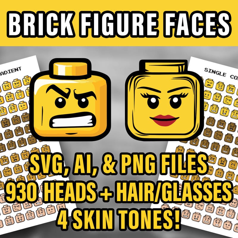 A Character Head - Etsy UK