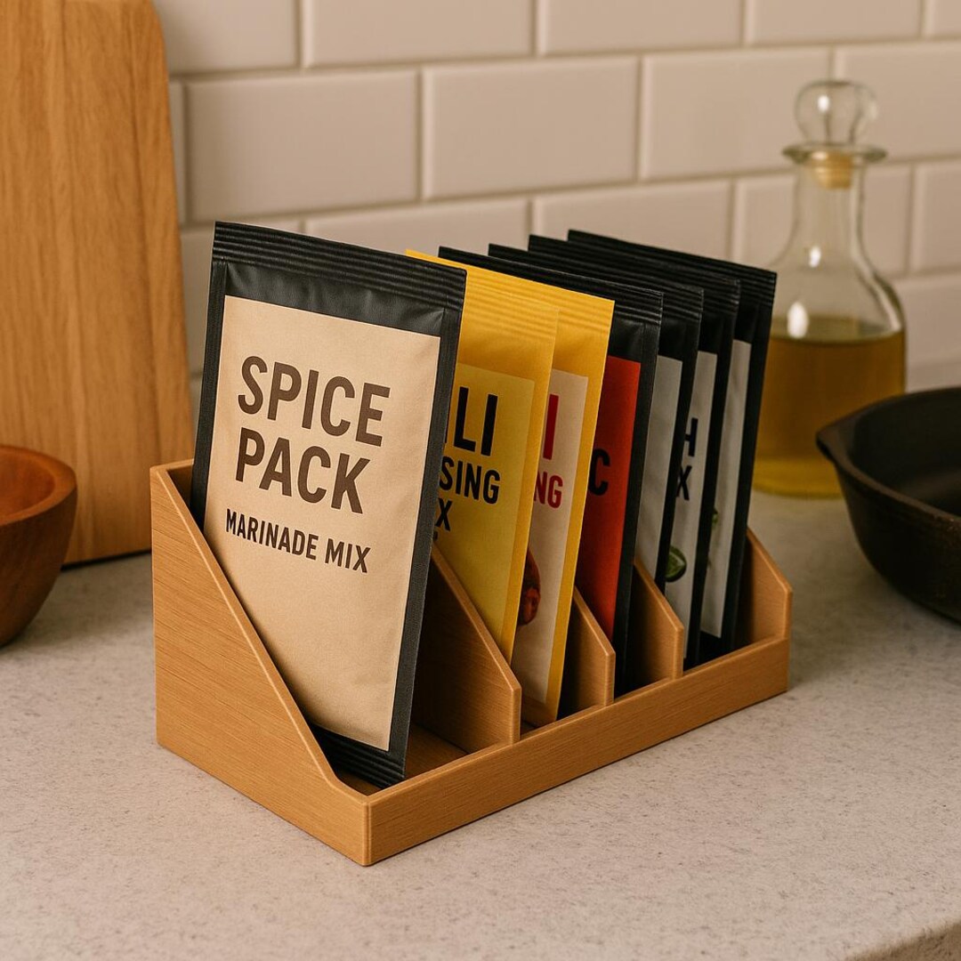 Spice Packet Organizer - Etsy