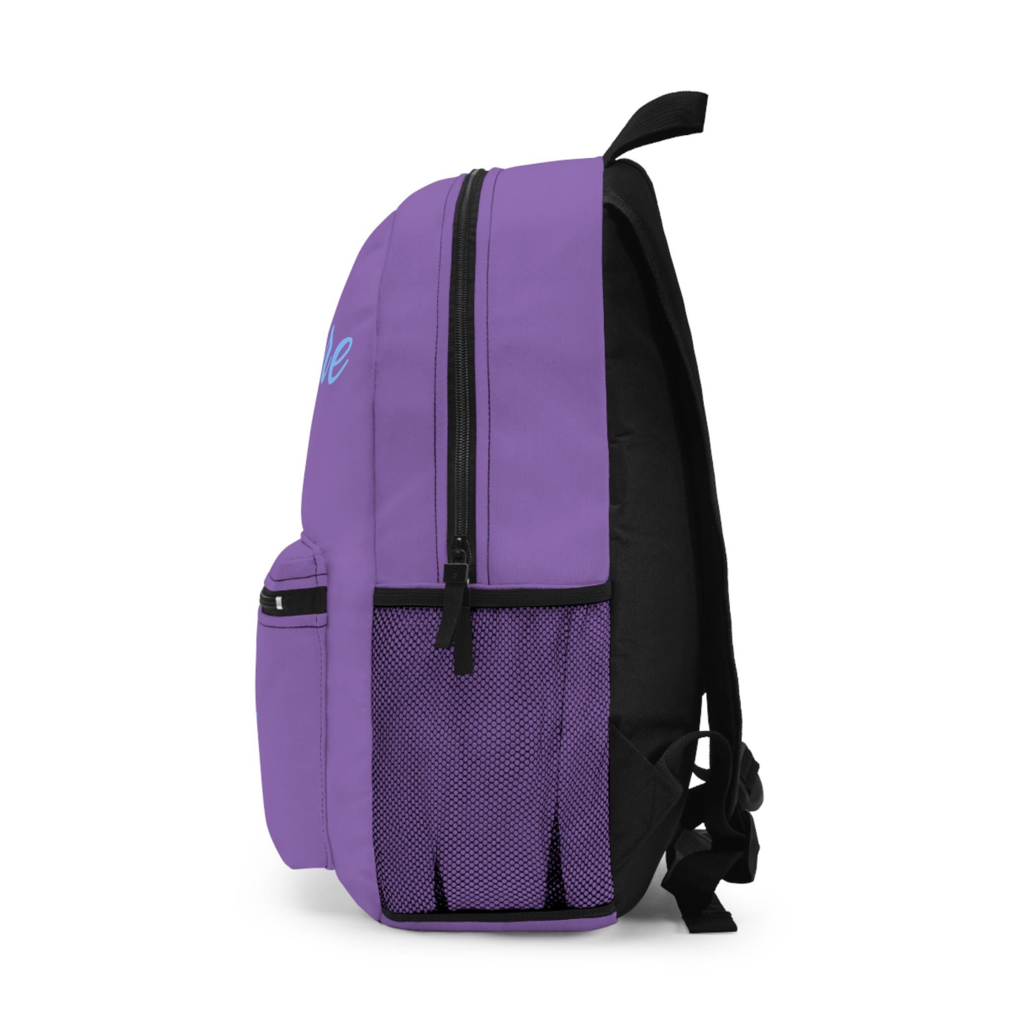 CARNIVORE Lavender Cursive Custom Backpack | Carnivore Lifestyle Lit ...