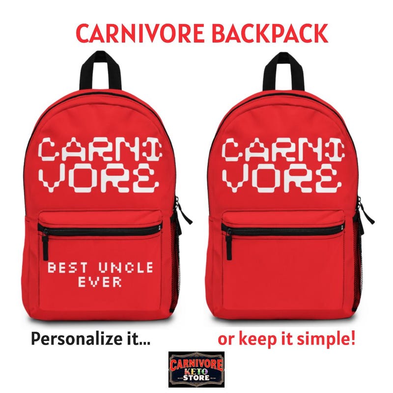 Carnivore Backpack - Etsy
