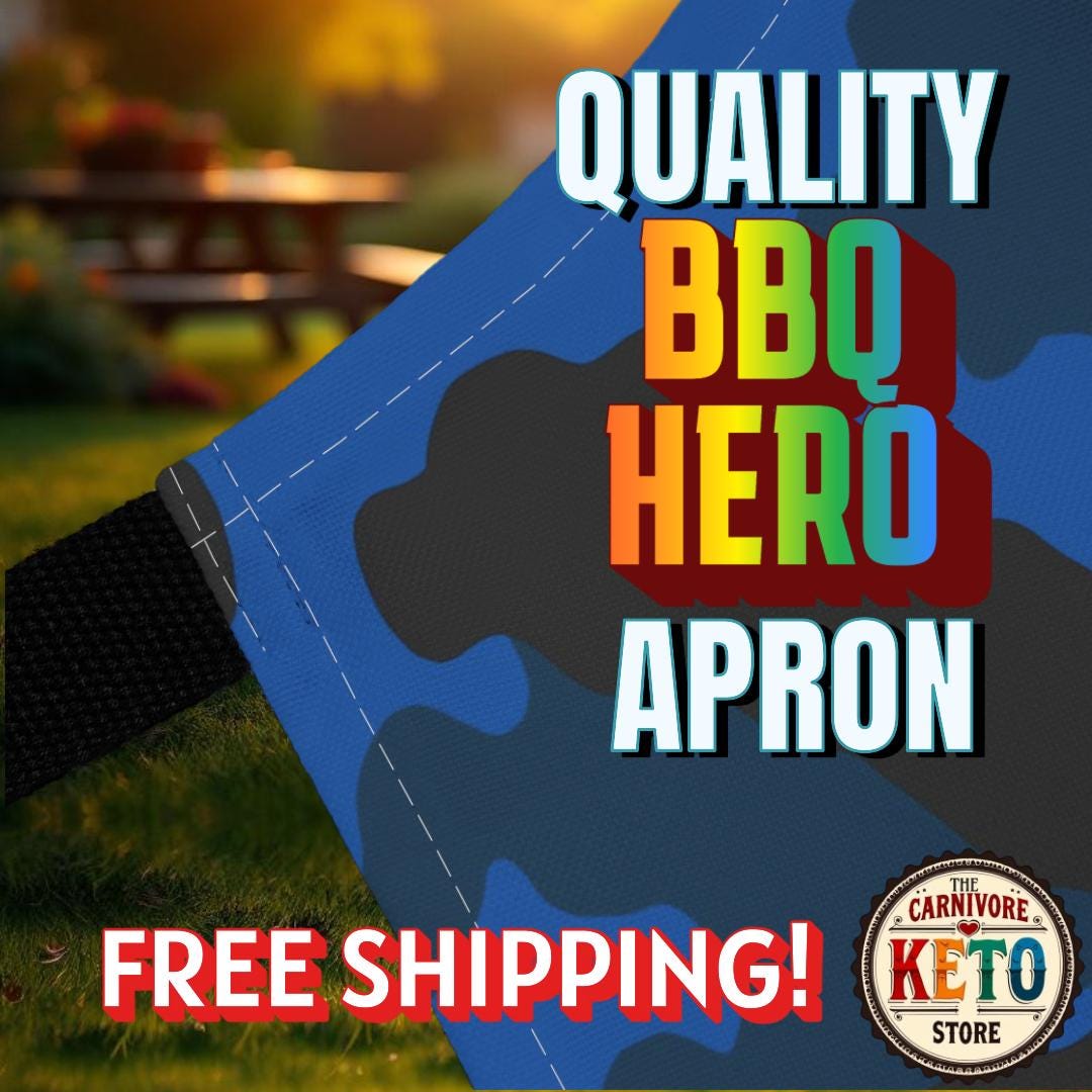 BBQ Hero Camo Apron | Carnivore Fun Meat Lovers, BBQ Parties, Cook-offs ...
