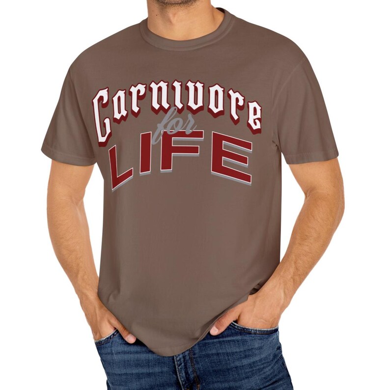 CARNIVORE for LIFE Custom T-shirt| Carnivore Diet Casual Workout BBQ ...