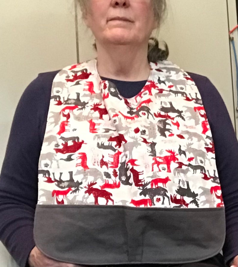 SEW an Adult or Child Bib With Optional Crumb Catcher Pocket - Etsy