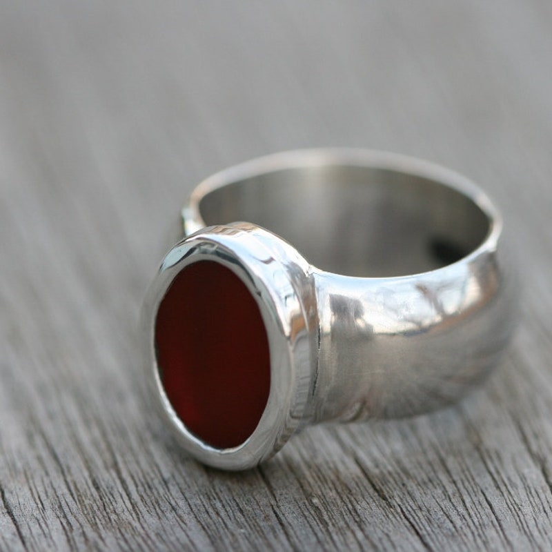 Handmade Silver Ring - Etsy