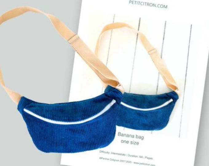 Bum Bag - PDF Sewing Pattern - Etsy Canada