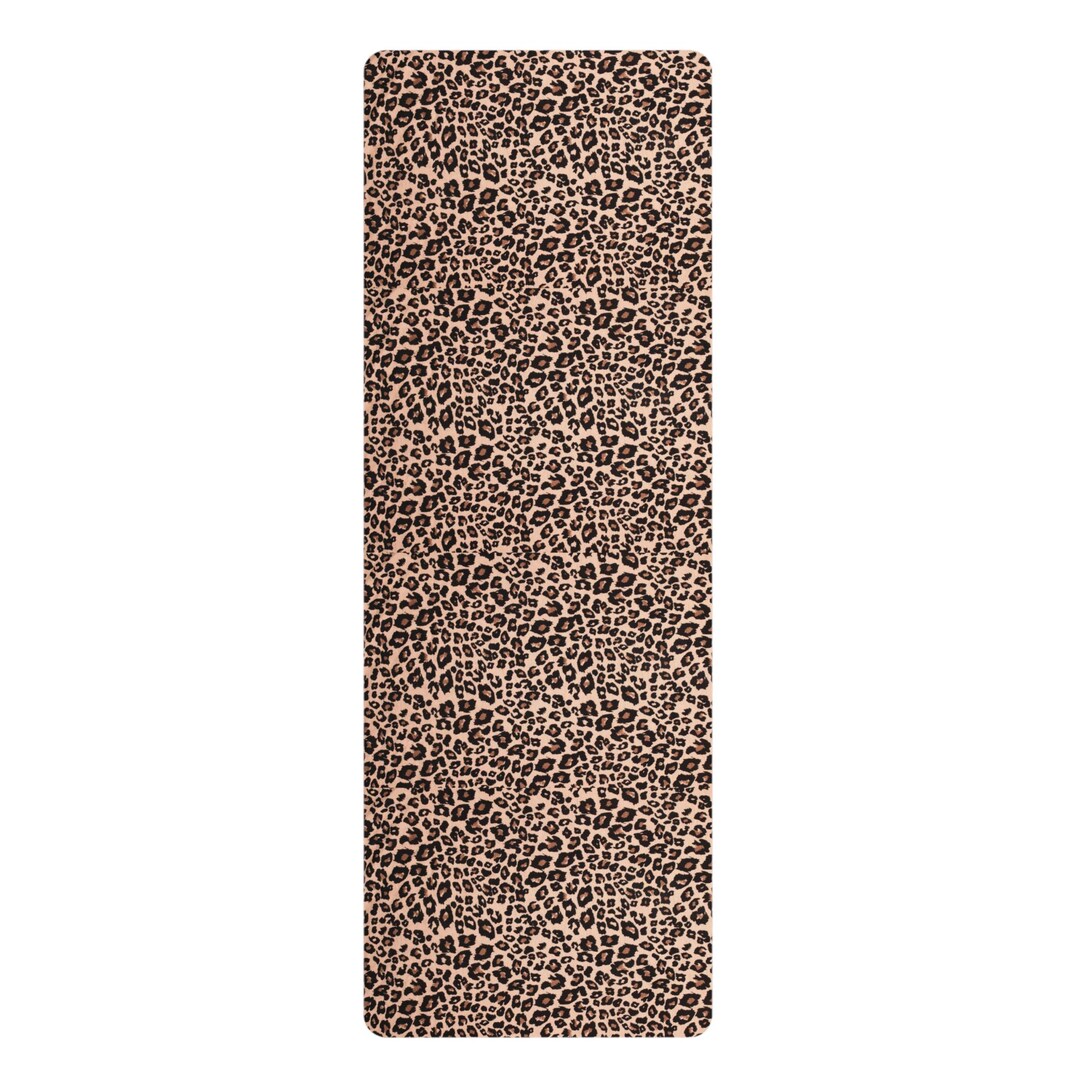 Chic Leopard Print Yoga Mat, - Etsy