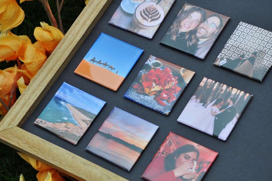 Custom Photo Magnets 2x2: Personalized Family Picture Gift - Etsy