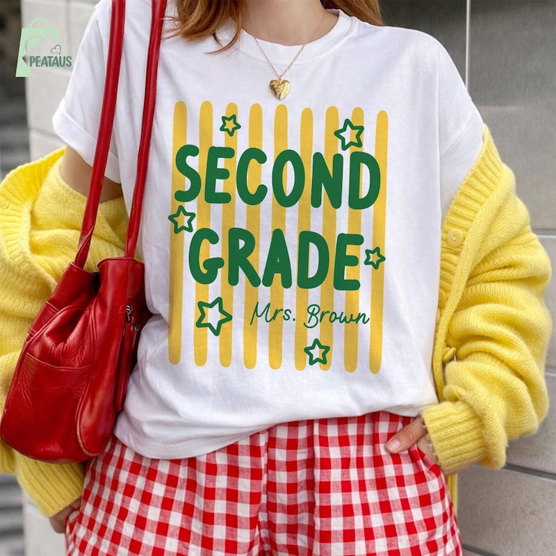 School Striped Shirt - Etsy