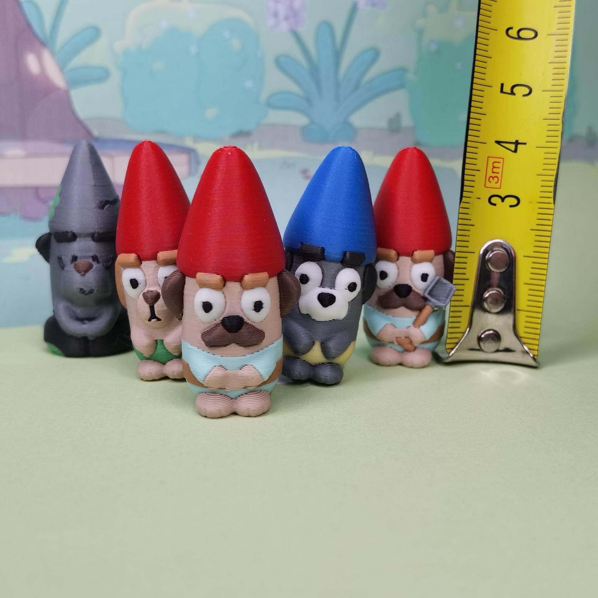 Bluey Gnomes Hecuba and Friends Bingo Husband Playset Accessory - Etsy