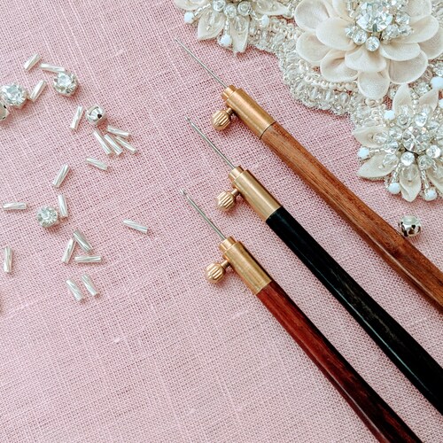 Tambour Embroidery Hook Handle With Needle Luneville - Etsy