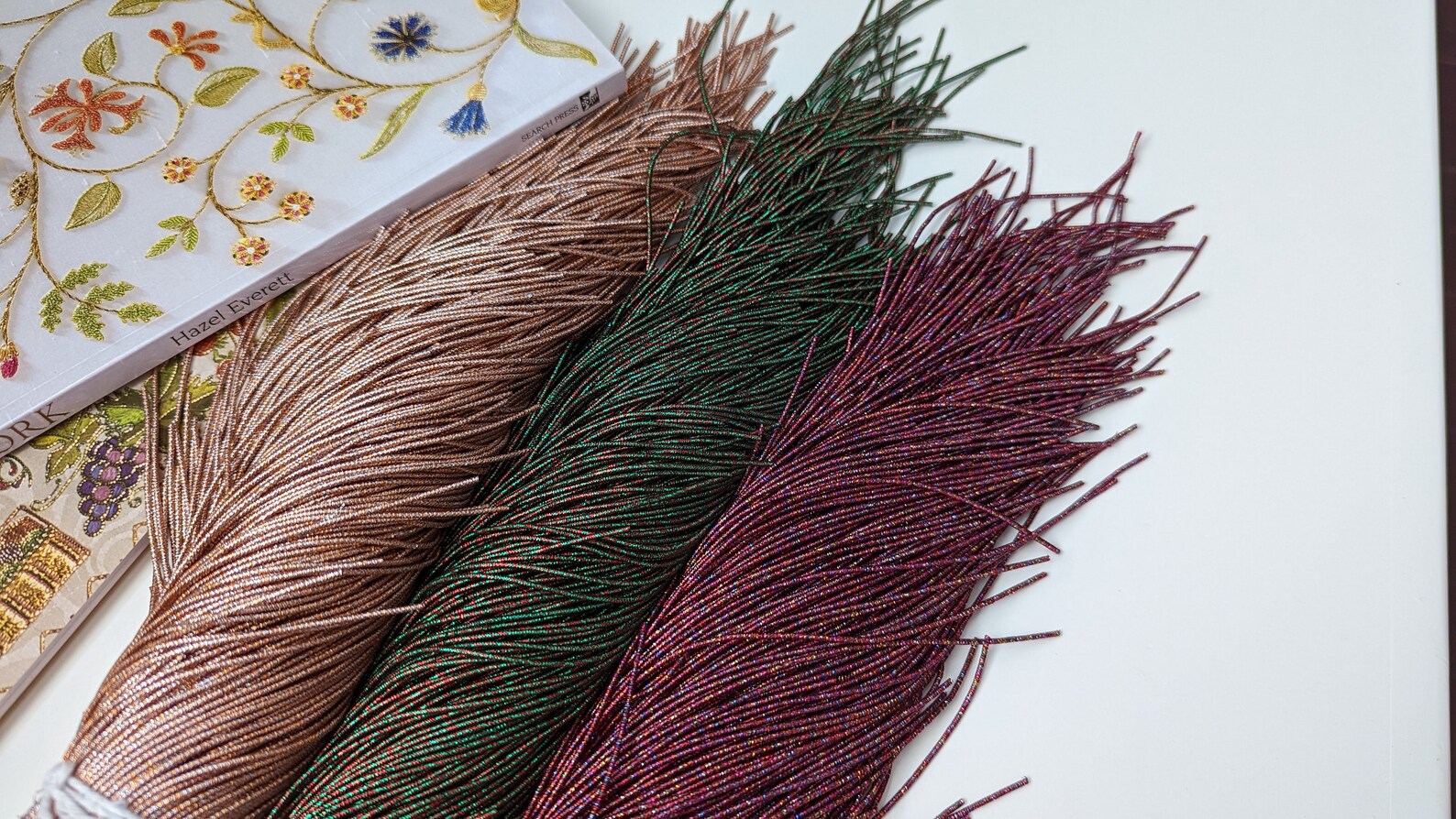 French Bullion Wire: Goldwork Embroidery Supplies, Metallic Purl - Etsy