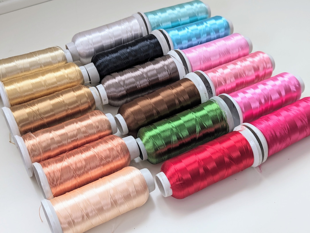 Luxurious Flat Filament Silk Threads for Exquisite Embroidery | Fine ...
