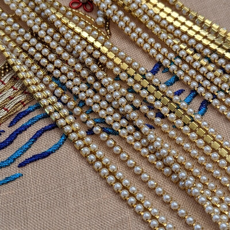 Rhinestone Cup Chain - Etsy