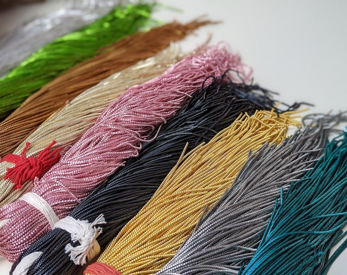 Goldwork Embroidery Supplies French Bullion Wire Called Bright Check ...