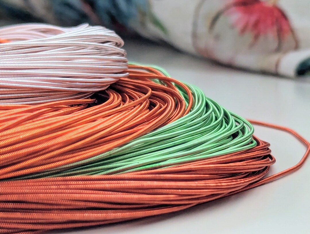 Purl Pearl Citrus,jaceron Pista Green, Purl Pearl Orange, Goldwork ...