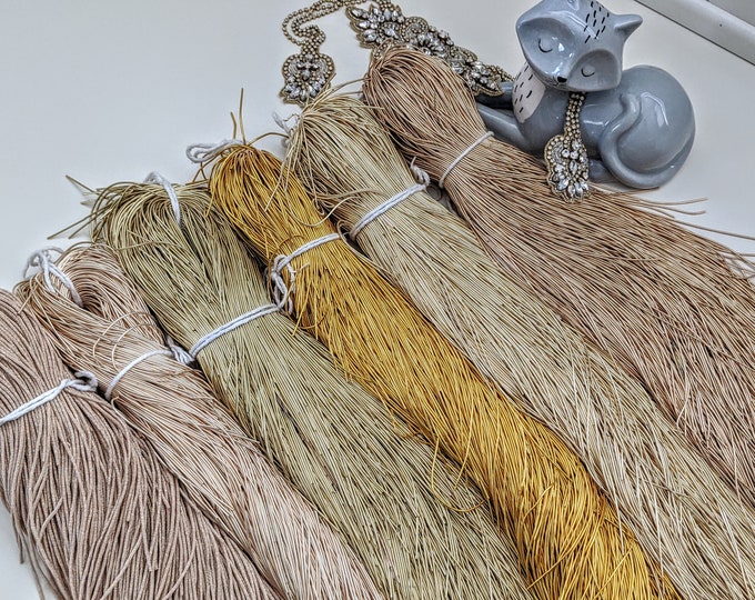 Shades of Gold French Bullion Wire for Goldwork Embroidery Tambour ...