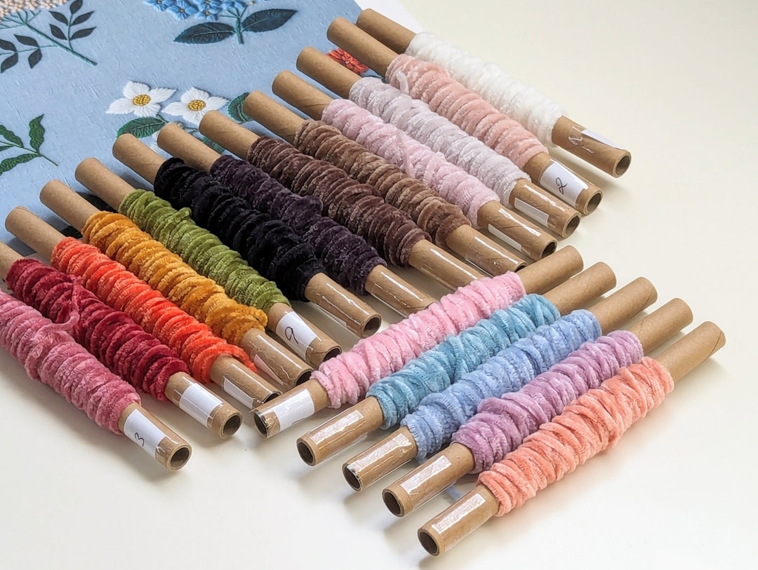Chenille Embroidery Thread: Soft, Plush, and Perfect for Every Stitch ...