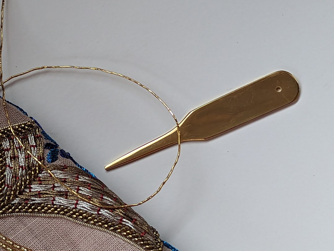 Metal Thread Embroidery Mellor - Etsy