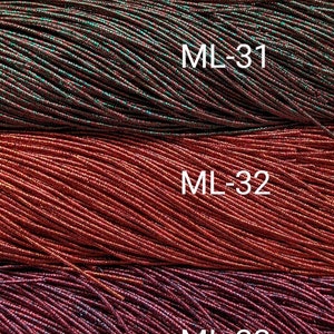 Shades of Red Rough Purl for Goldwork Hand Embroidery, Used for ...