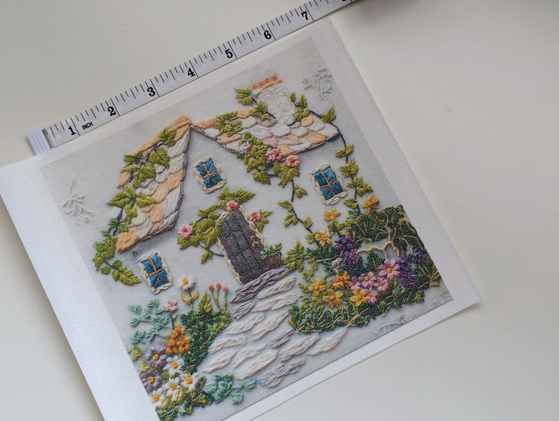 Whimsical Cottage Embroidery Patterns | Stick and Stitch Embroidery ...