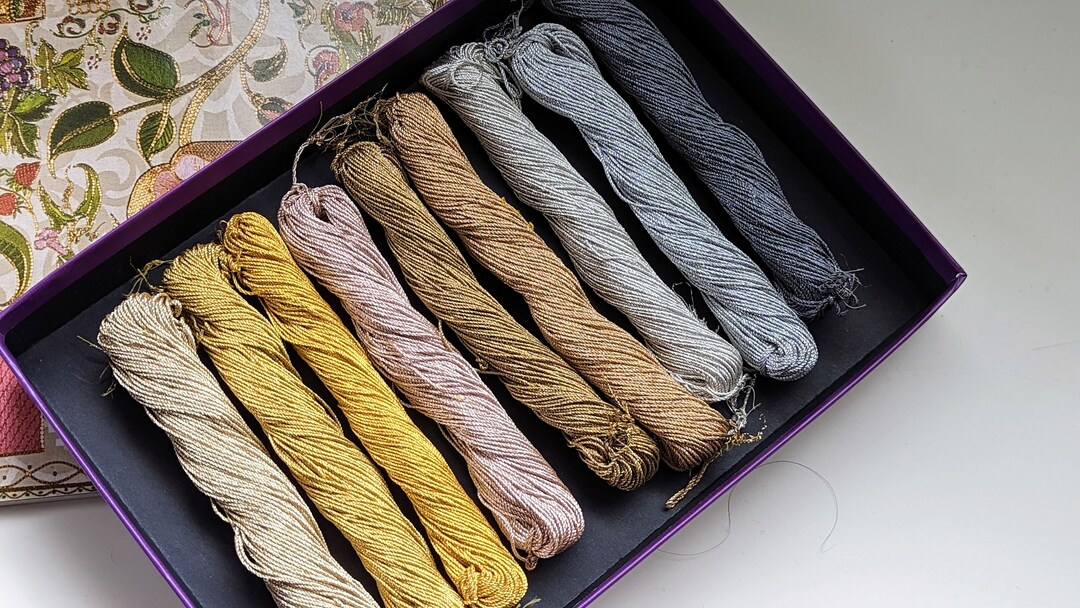 Twisted Cord for Goldwork Embroidery, Elizabeth Twist S Twist ...