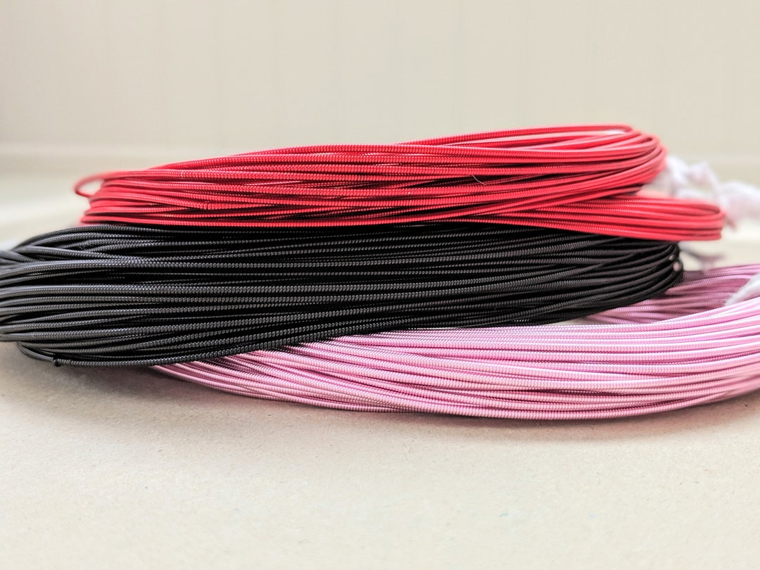 Black Purl Pearl, Stiff Gimp Wire/french Wire for Tambour Goldwork, Red ...