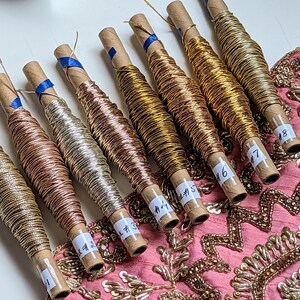 Best Rounded Couching Thread for Metalwork, Goldwork or Tambour Hand ...