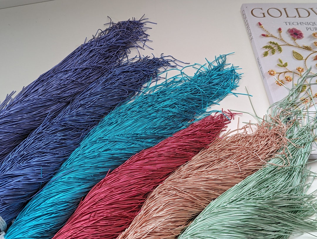 Goldwork Embroidery Supplies, Smooth French Bullion Wire Gimp Purl ...