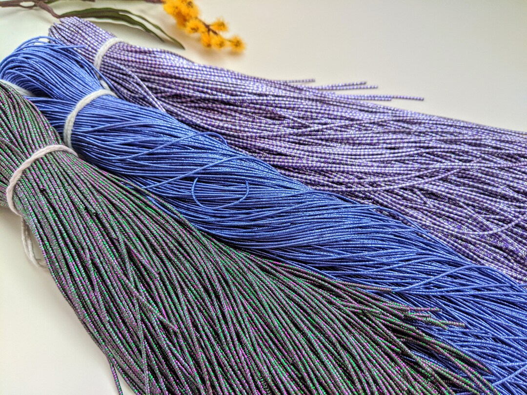 Metallic Finish Purl French Bullion Wire for Gold Work Hand Embroidery ...