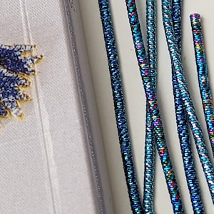 Metallic Rough Purl French Bullion Wire for Gold Work Hand Embroidery ...