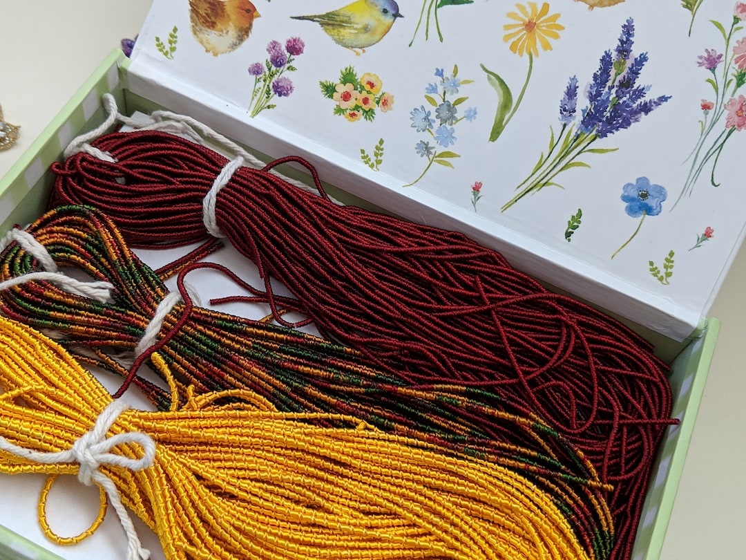 Goldwork Silk Purl in Multi Color French Embroidery Threads, Gimp ...