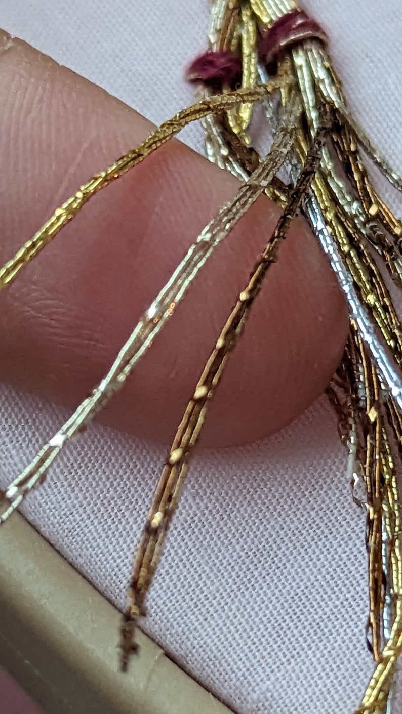 Best Couching Thread for Goldwork Hand Embroidery in Gold - Etsy
