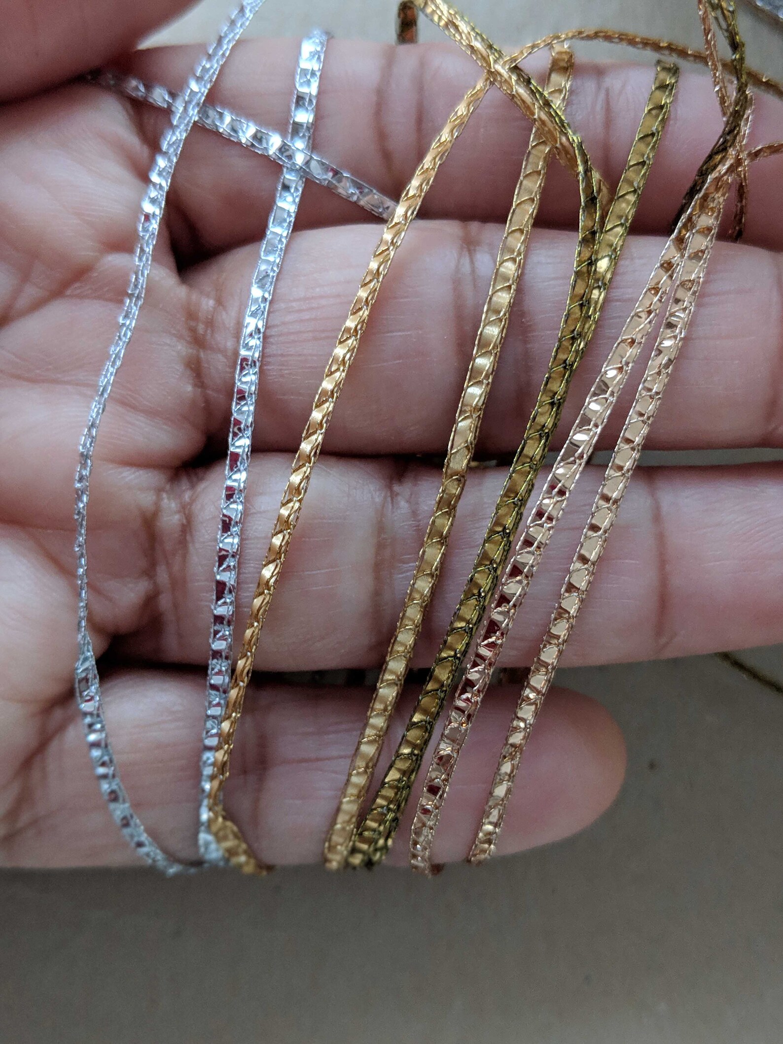 Artistic Embroidery Thread Metallic Thread for Hand | Etsy