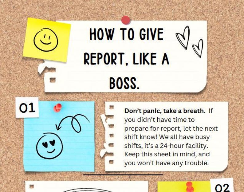 How to Give Report, Like a Boss - Etsy