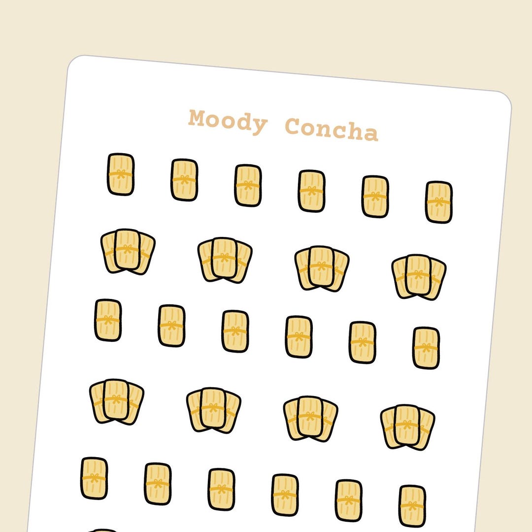 Tamale Doodle Sticker Sheet for Planners and Journals - Etsy