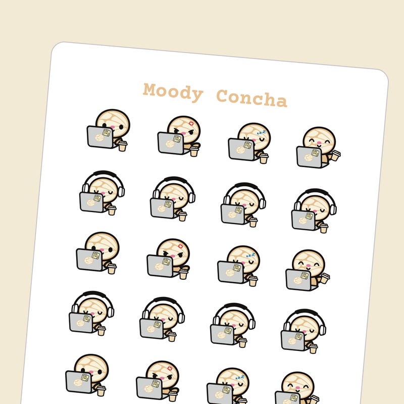 Reaction Stickers - Etsy